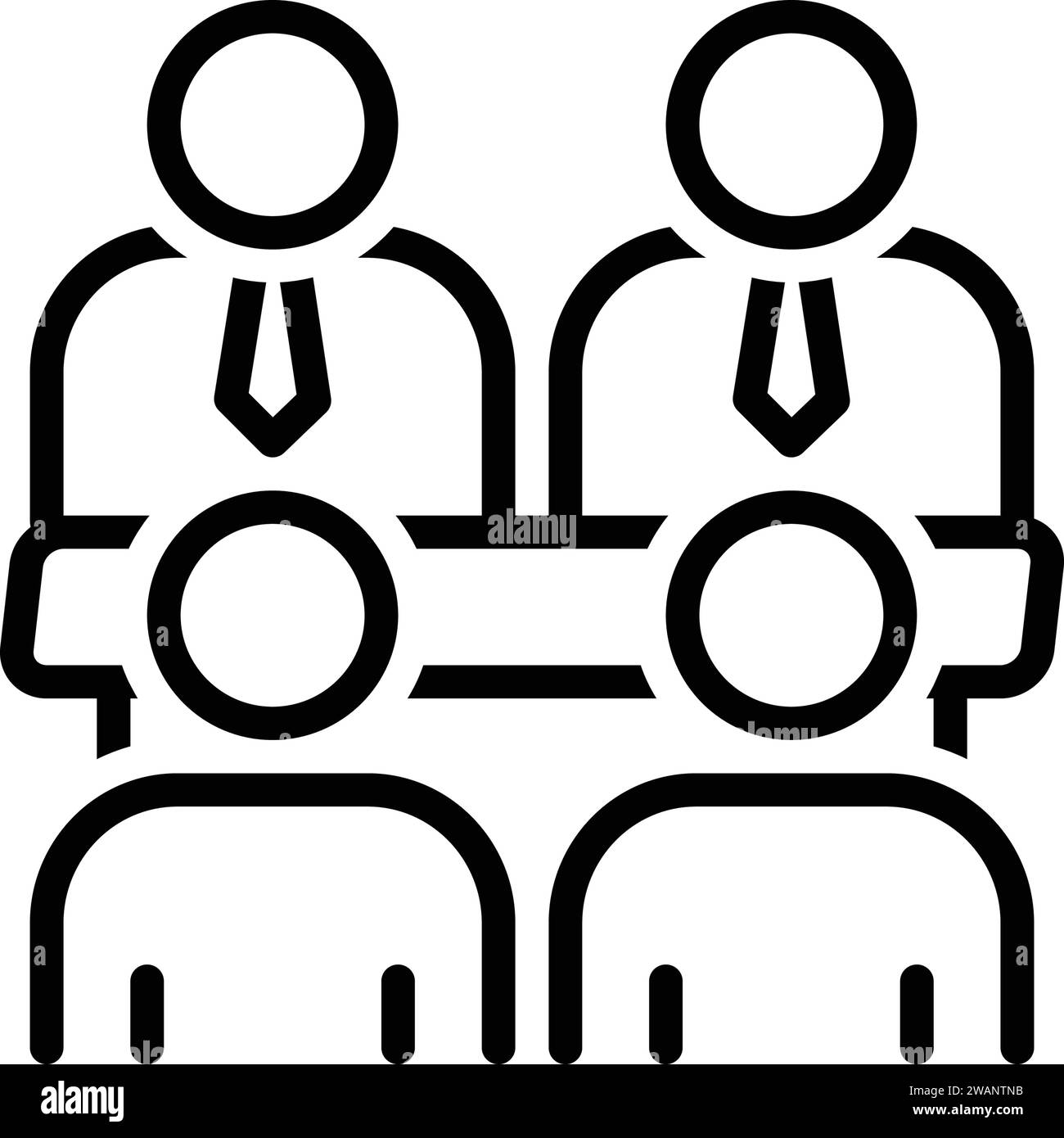 Icon for board,meeting Stock Vector Image & Art - Alamy