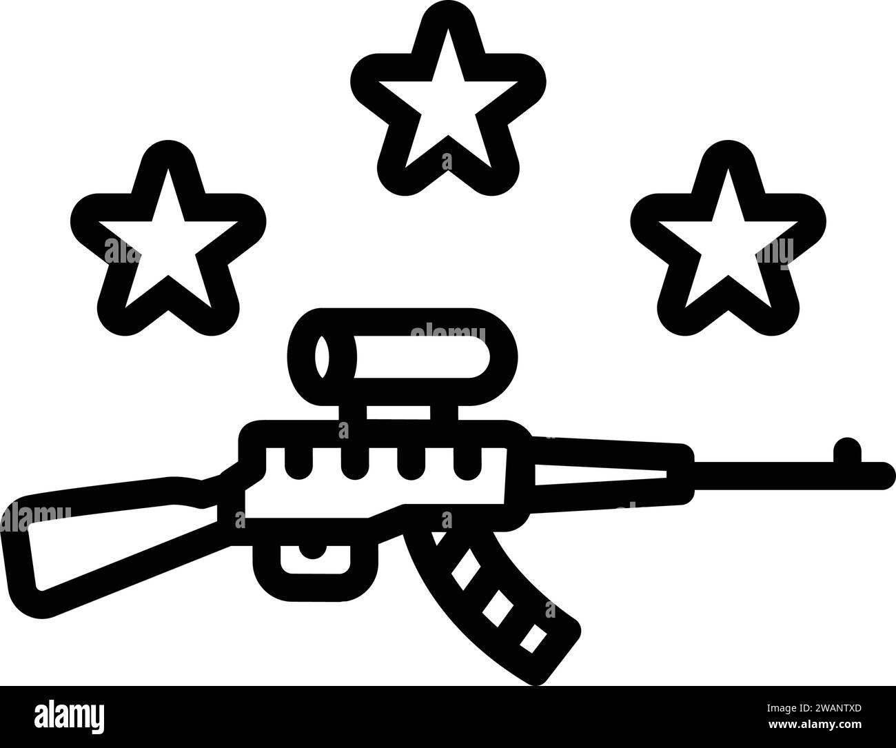 Icon for gun,musket Stock Vector Image & Art - Alamy