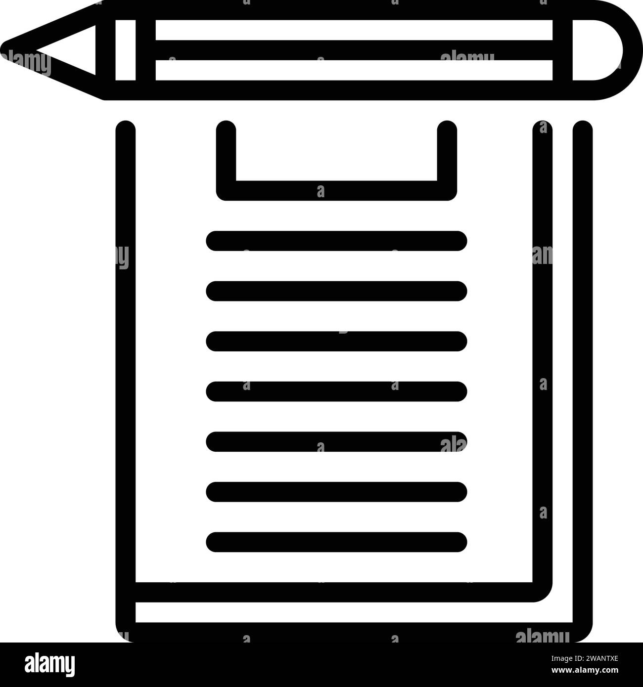 Icon for exam,examination Stock Vector Image & Art - Alamy