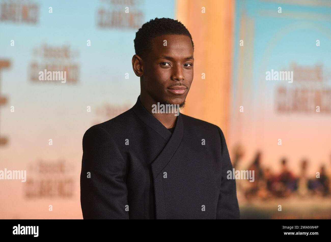 Micheal Ward arrives at the premiere of "The Book of Clarence" on ...