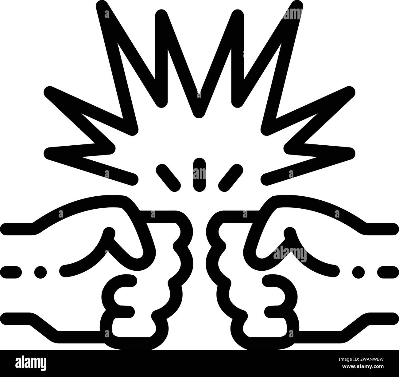 Icon for clash,struggle Stock Vector Image & Art - Alamy