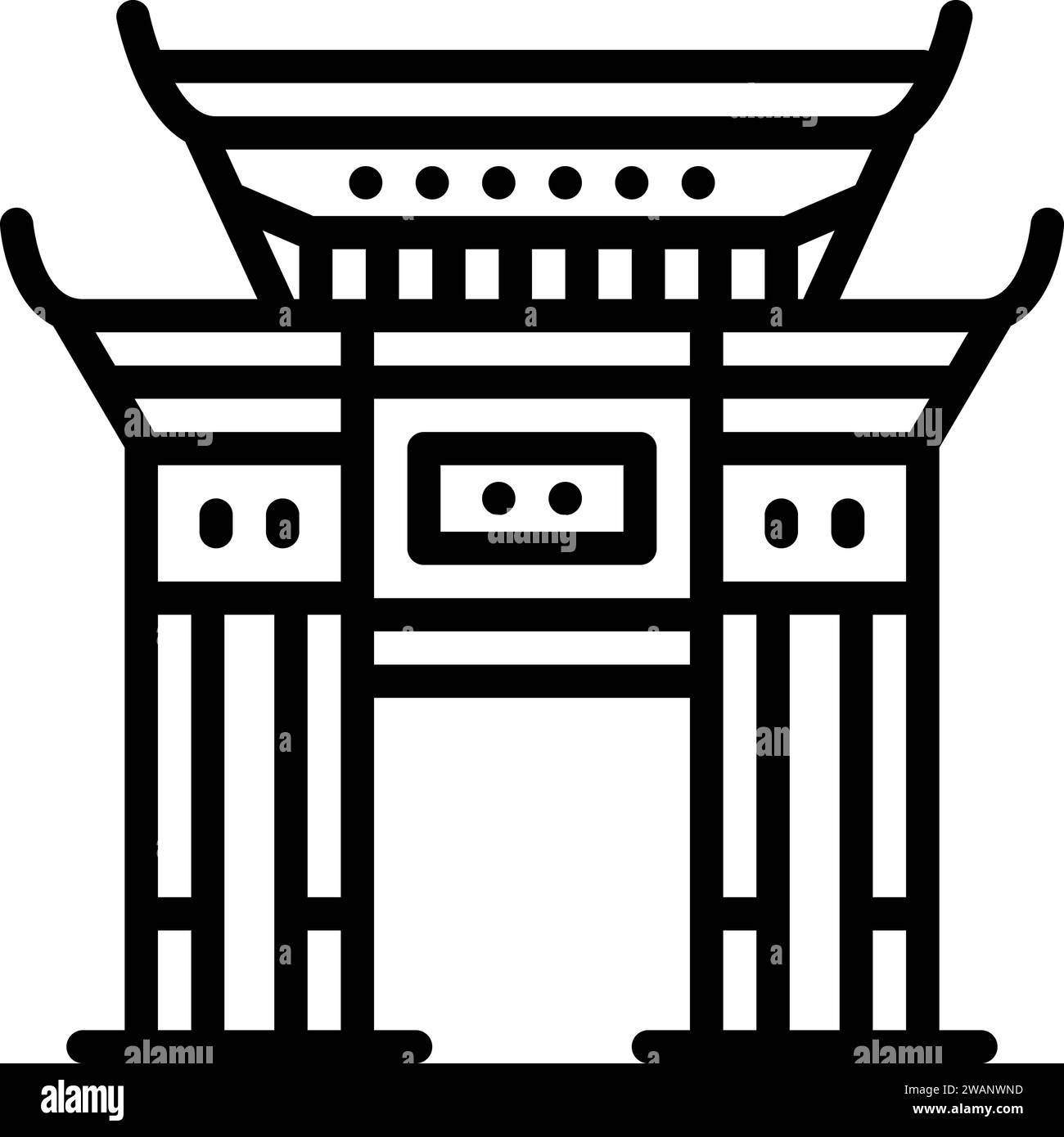 Icon for chinatown,china Stock Vector Image & Art - Alamy