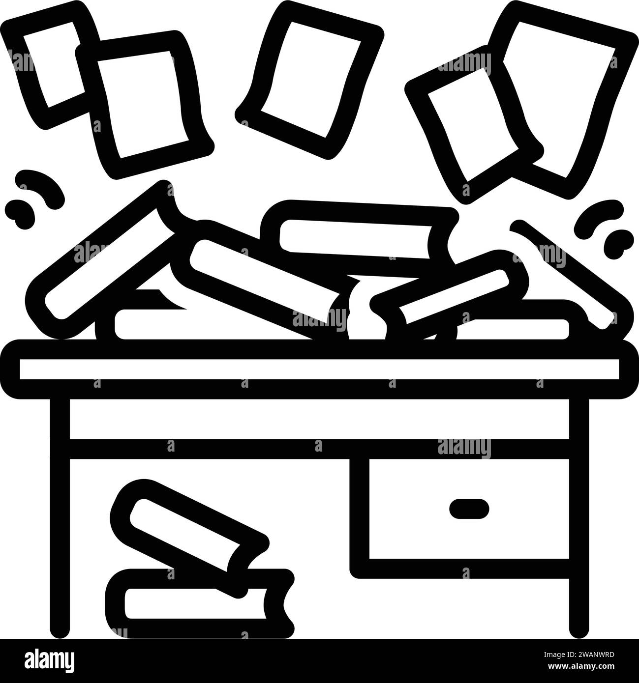 Icon for disorganize,haphazard Stock Vector Image & Art - Alamy