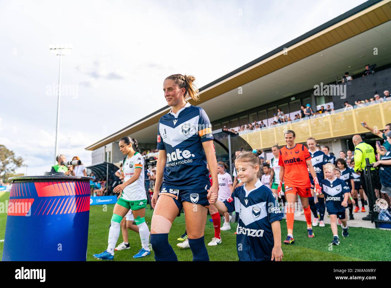 Bundoora, Australia. 6 January, 2024. Melbourne Victory FC Defender ...