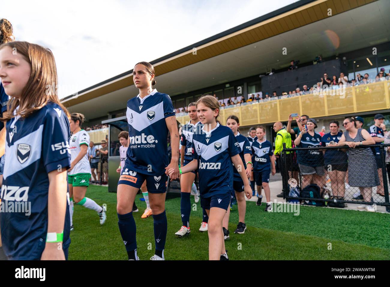 Bundoora, Australia. 6 January, 2024. Melbourne Victory FC Defender ...