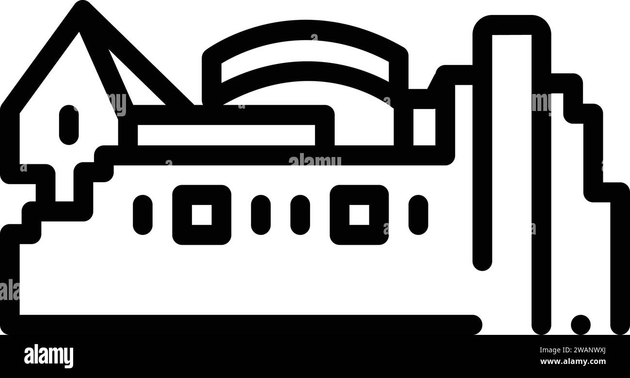 Icon for edinburgh,castle Stock Vector Image & Art - Alamy