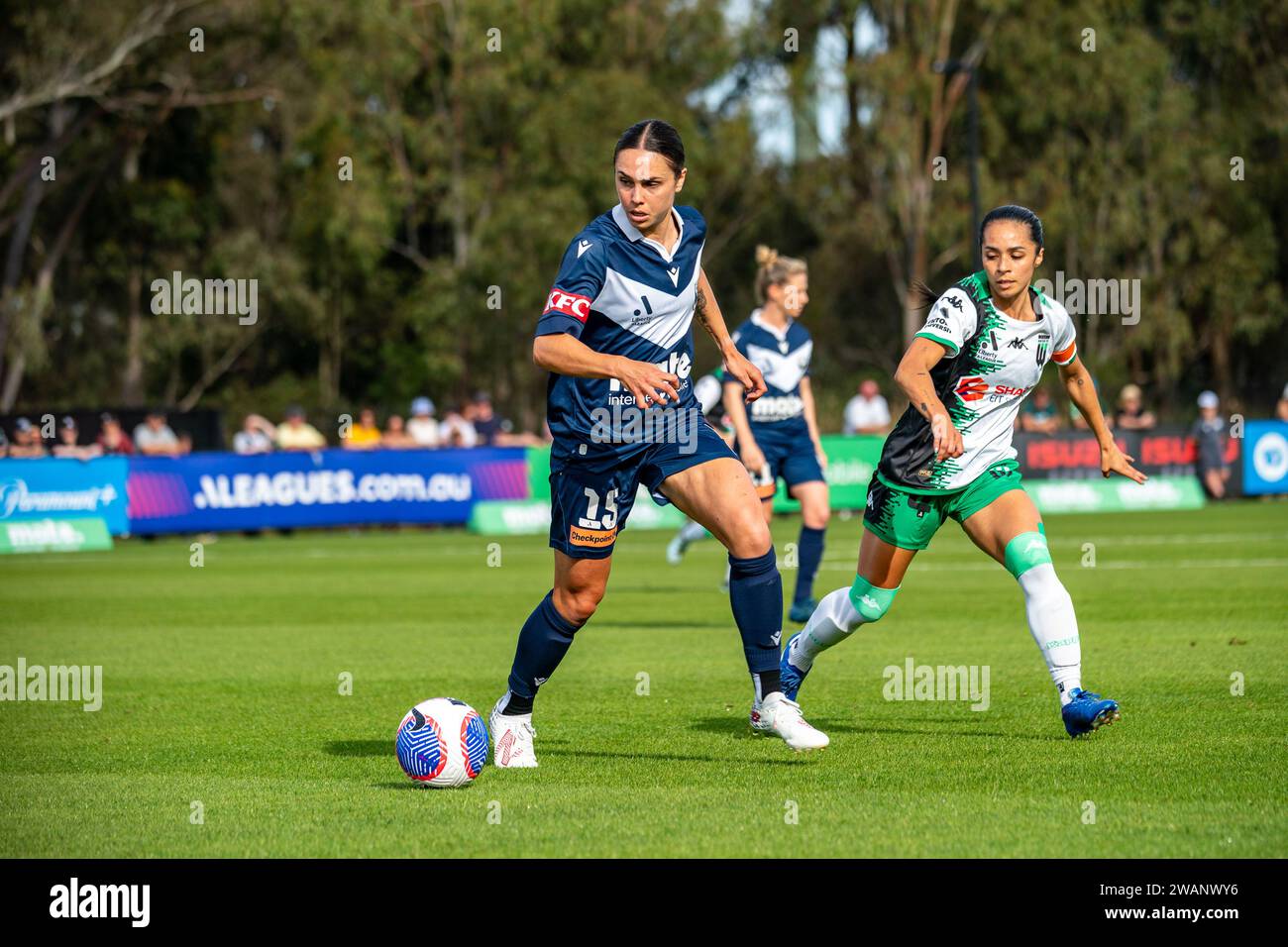 Bundoora, Australia. 6 January, 2024. Melbourne Victory FC Defender ...