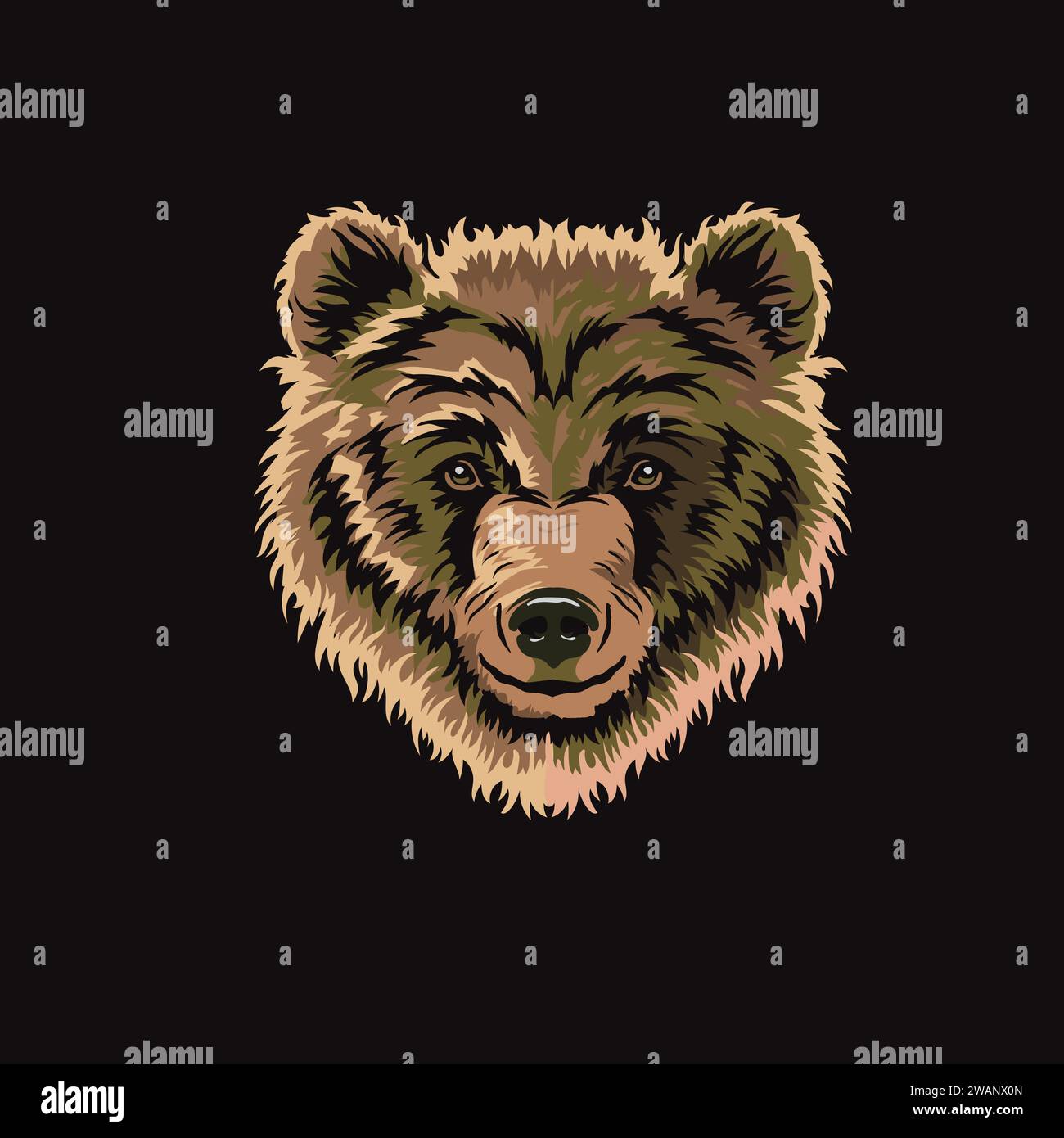 Ours animal Stock Vector Images - Alamy