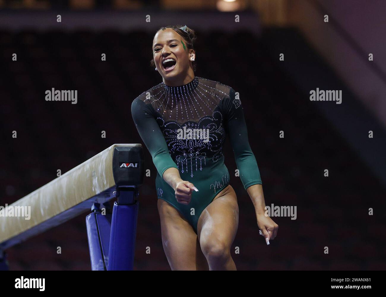 Las Vegas, NV, USA. 5th Jan, 2024. Michigan State's Skyla Schulte ...
