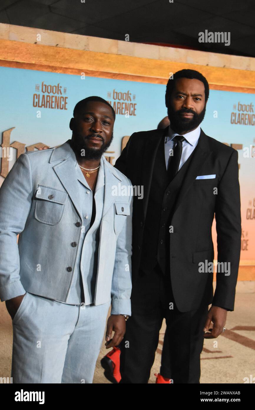 Los Angeles, California, USA 5th January 2024 Actor Eric Kofi-Abrefa ...