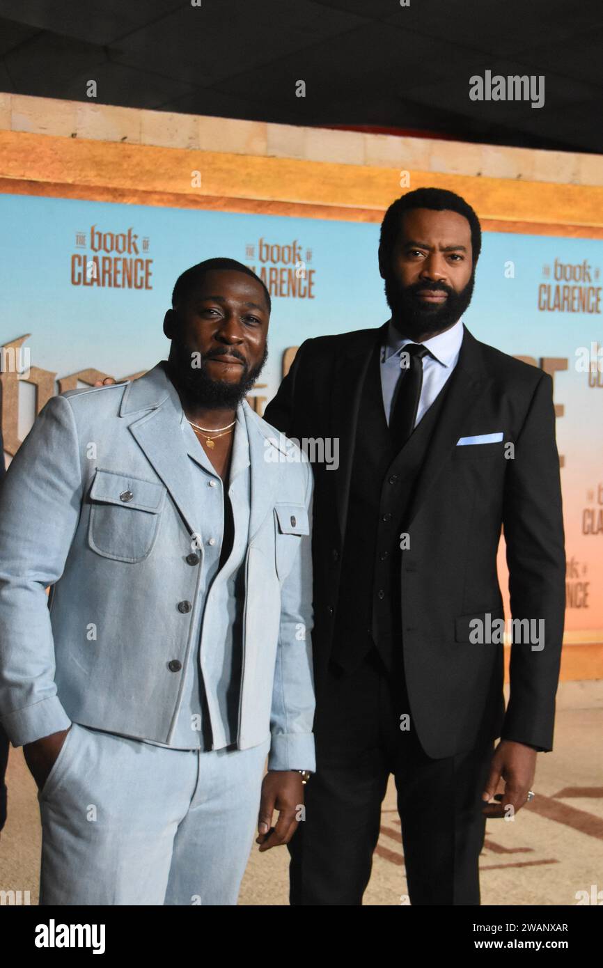 Los Angeles, California, USA 5th January 2024 Actor Eric Kofi-Abrefa ...