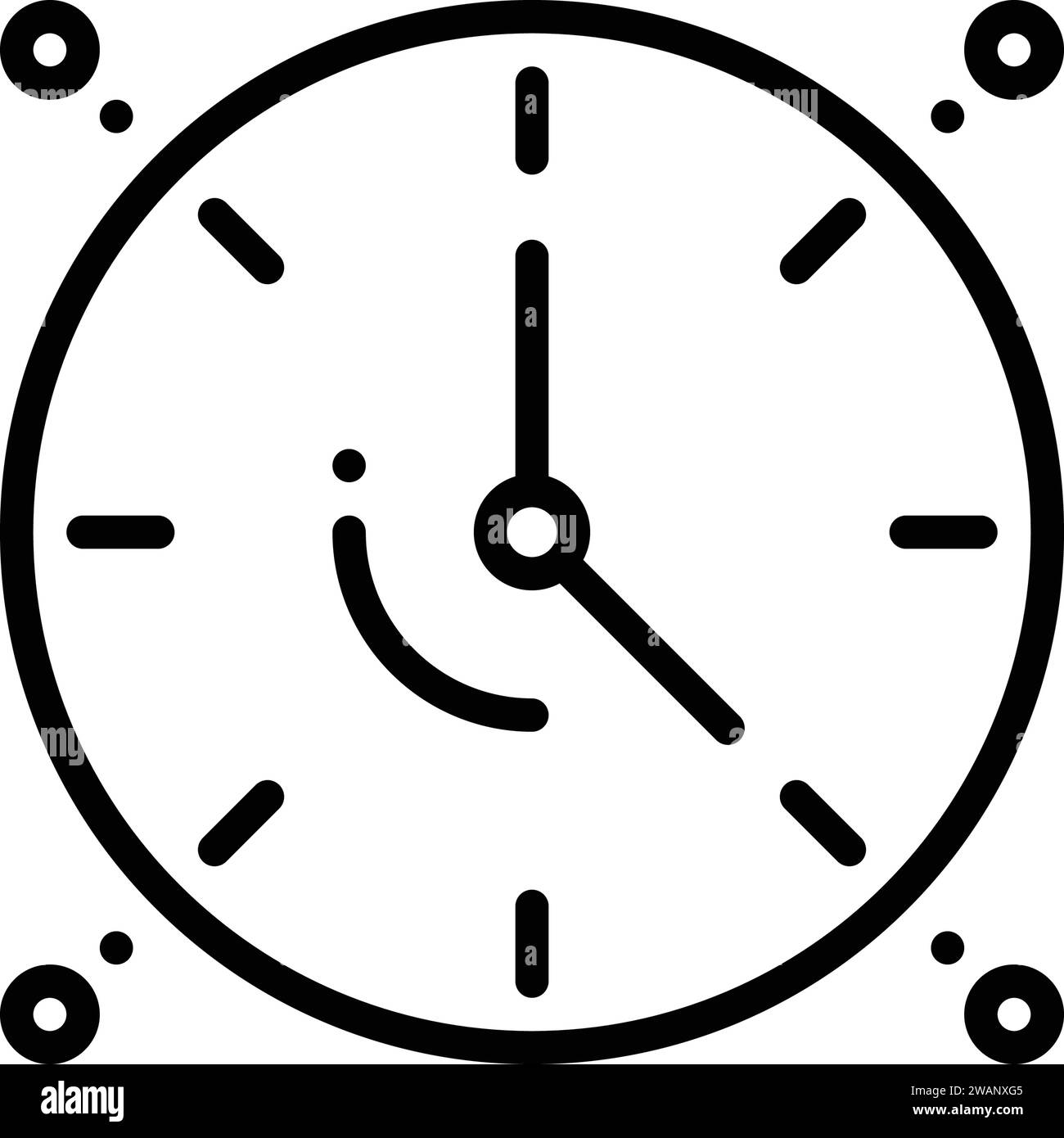 Icon for dials,clock Stock Vector Image & Art - Alamy