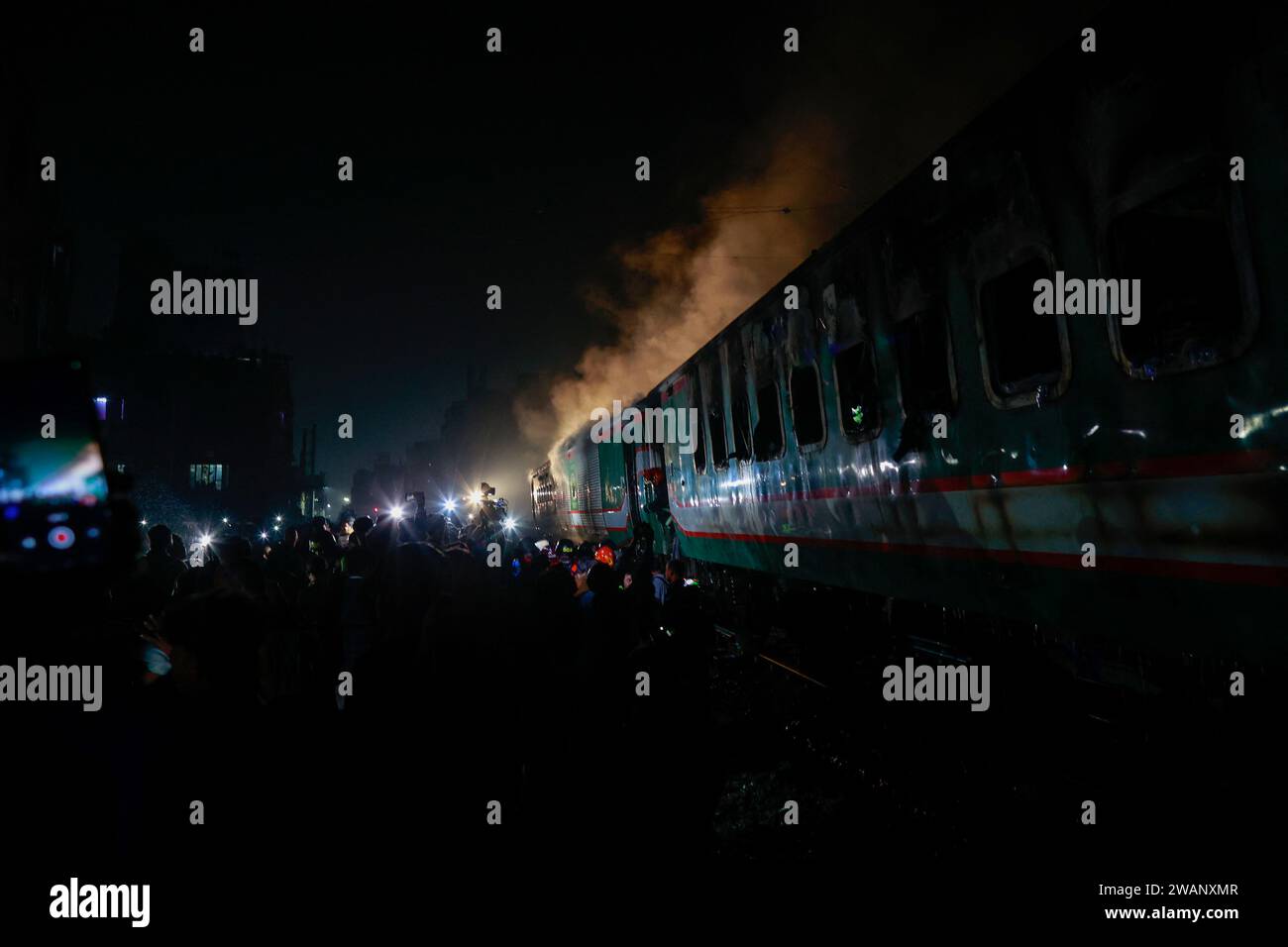 Dhaka, Bangladesh. 05th Jan, 2024. At least four people have died in a ...