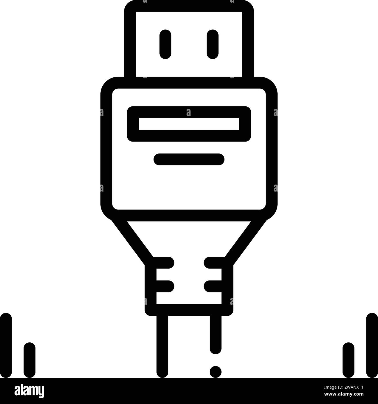 Icon for displayport,connector Stock Vector Image & Art - Alamy