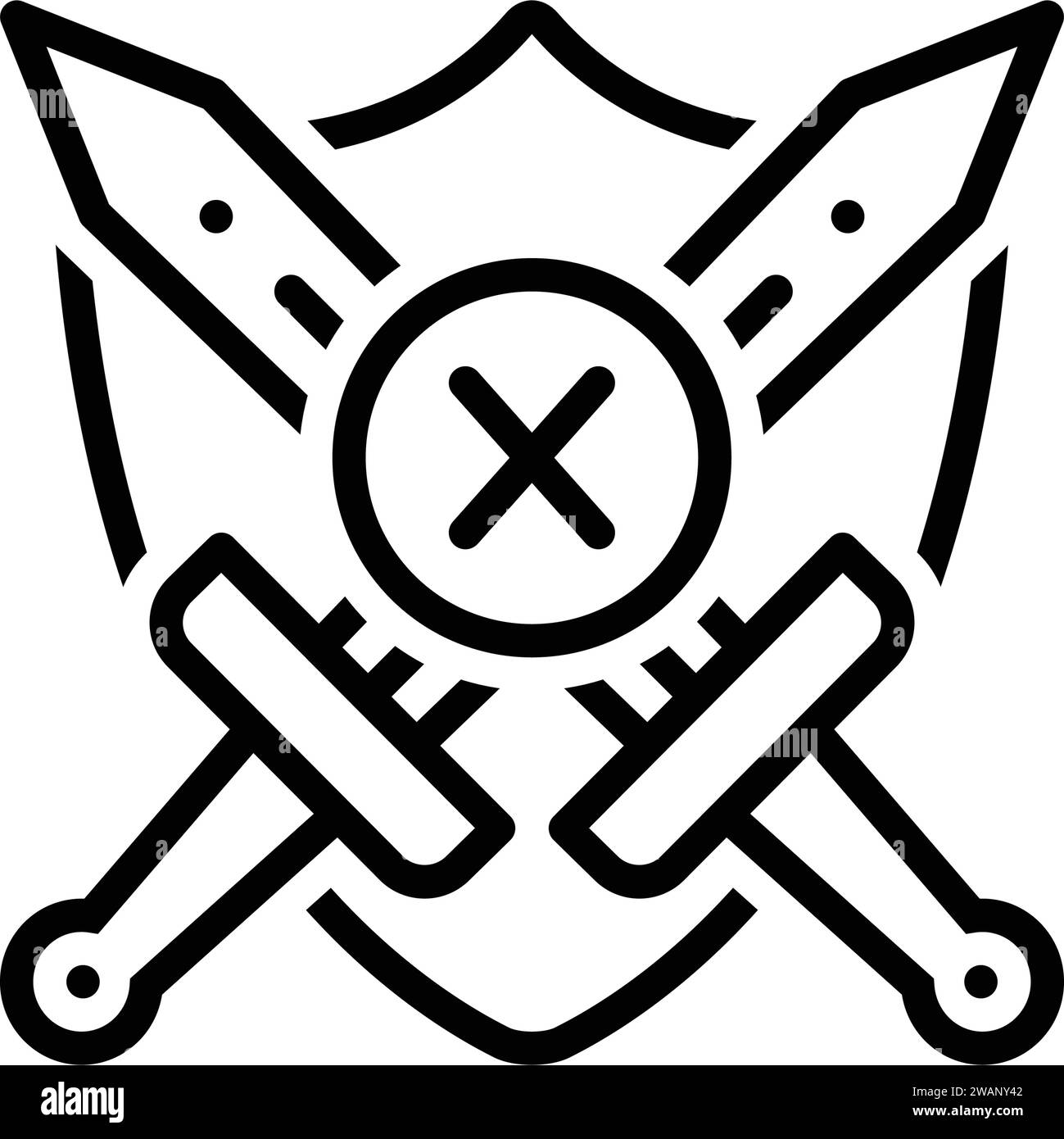 Icon for disarm,daunt Stock Vector Image & Art - Alamy