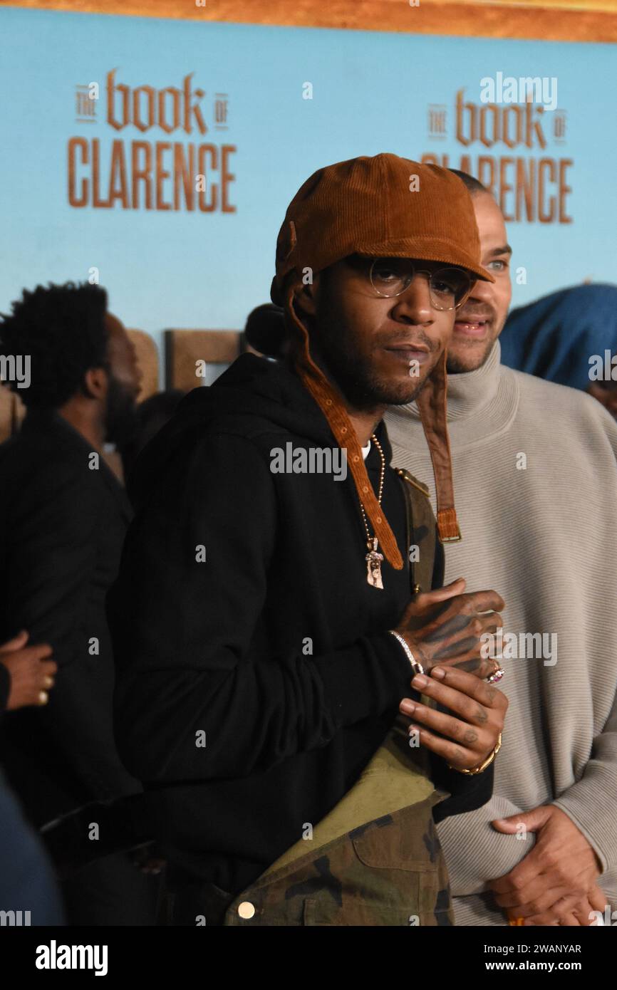 Los Angeles, California, USA 5th January 2024 Singer Kid Cudi attends ...