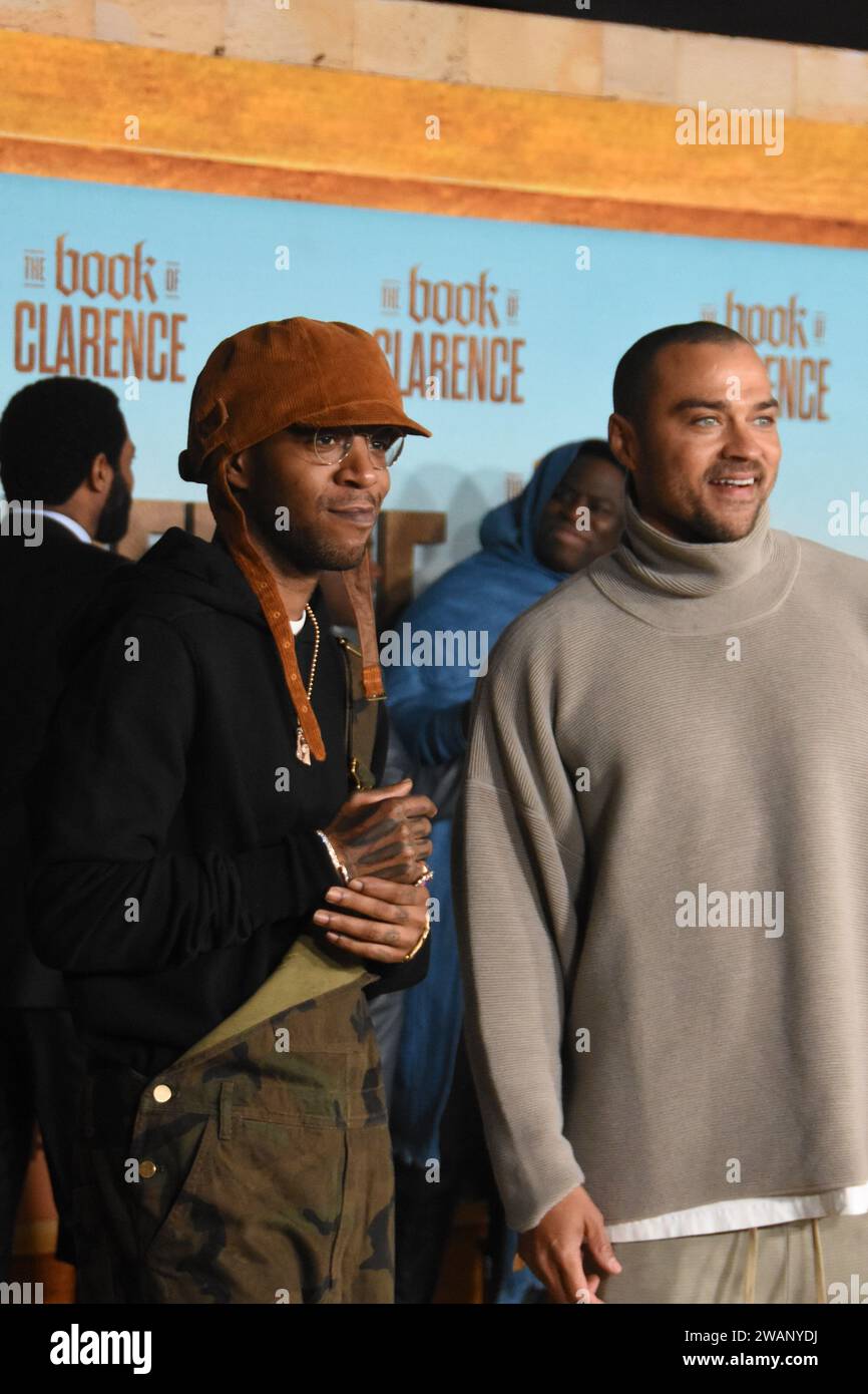 Los Angeles, California, USA 5th January 2024 Singer Kid Cudi and Actor ...