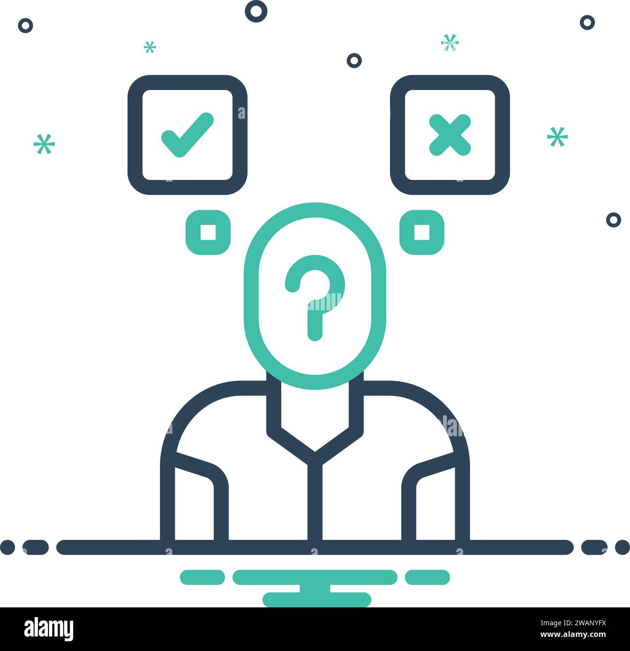 Because decided it Cut Out Stock Images & Pictures - Alamy