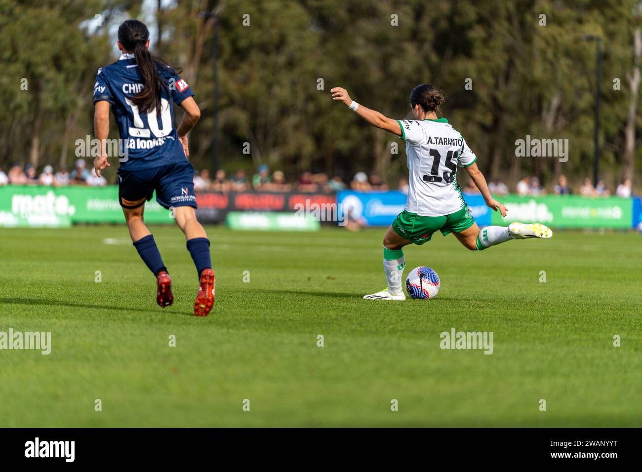 Bundoora, Australia. 6 January, 2024. Western United FC Midfielder ...