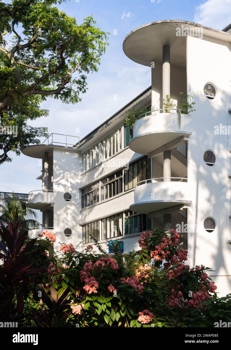 Tiong Bahru modernist walk up apartments in Singapore, designed in ...