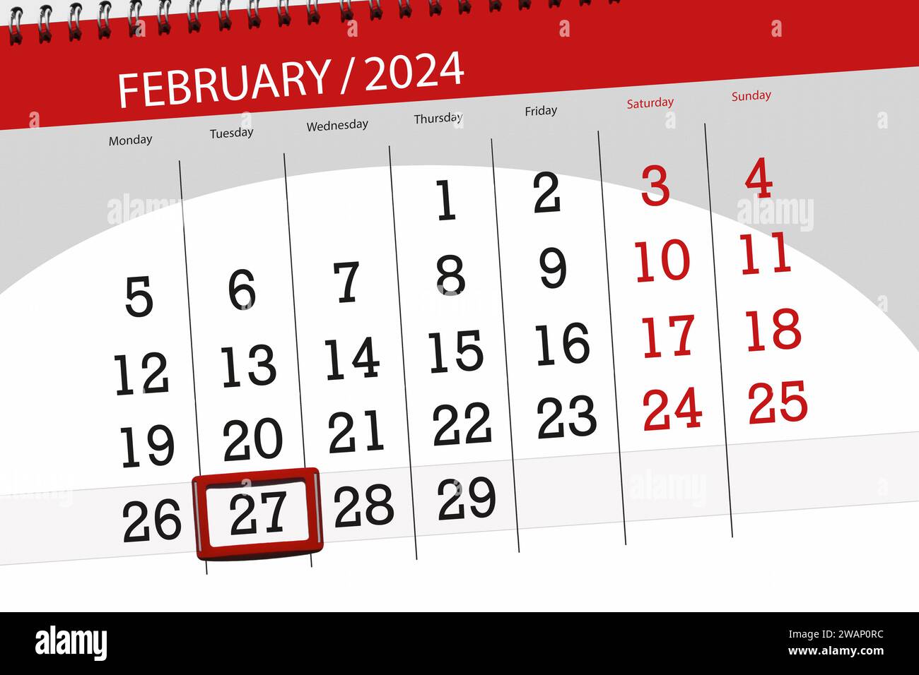 Calendar 2024, deadline, day, month, page, organizer, date, February ...