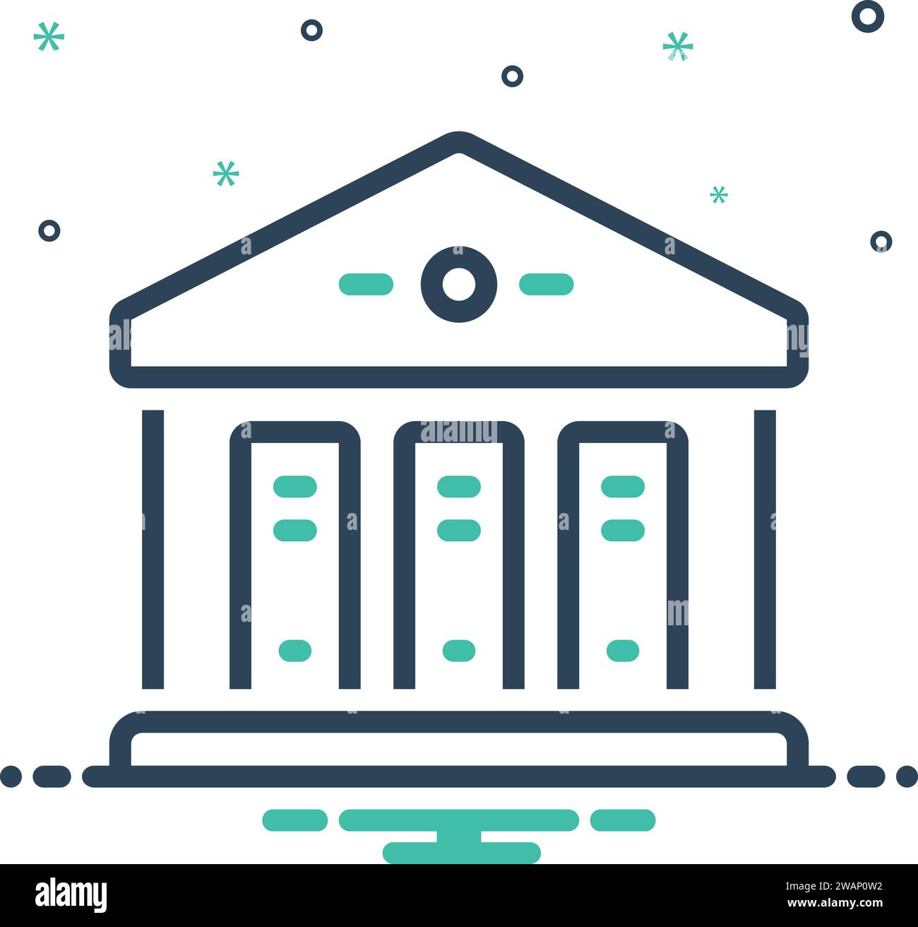 Icon for libraries Stock Vector Image & Art - Alamy