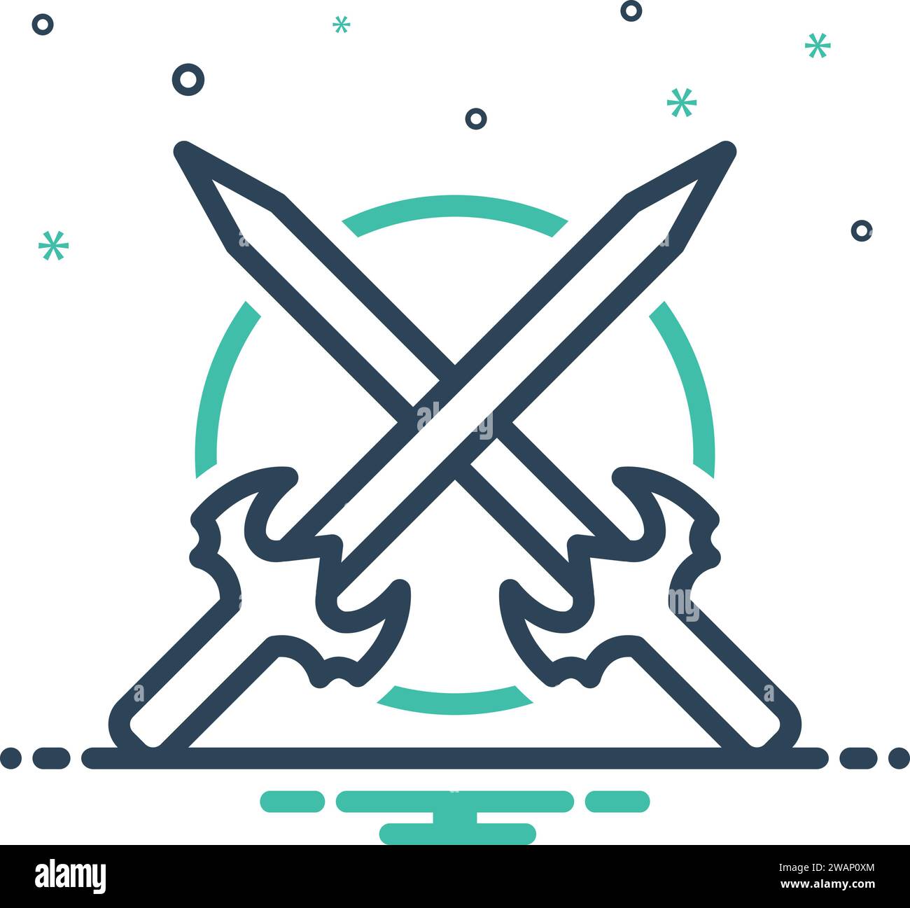 Icon for battlefield Stock Vector Image & Art - Alamy