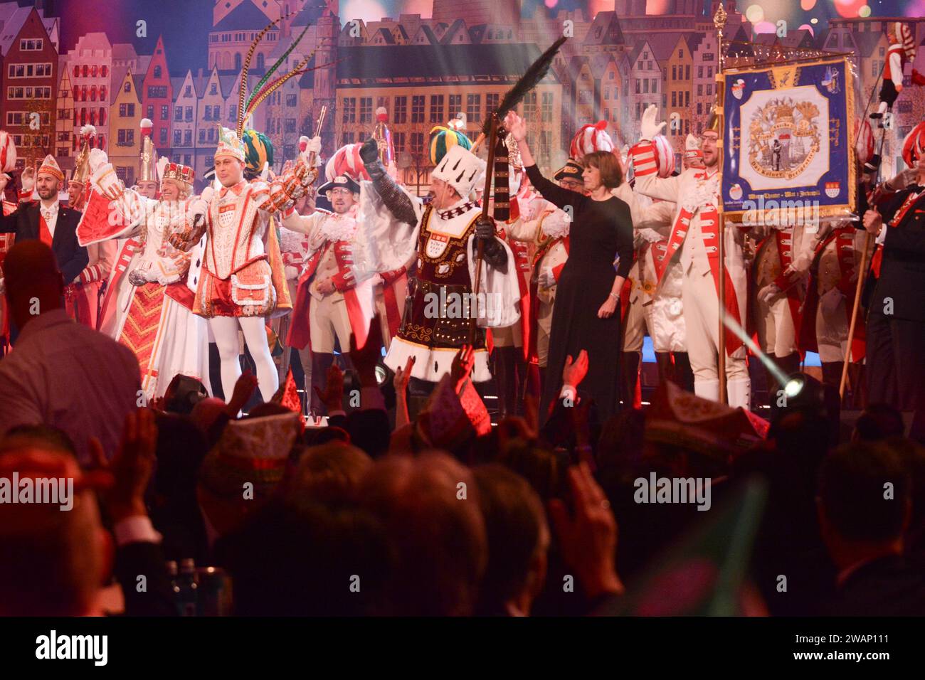 Cologne, Germany. 05th Jan, 2024. Jungfrau Frieda, Bauer Werner, and ...