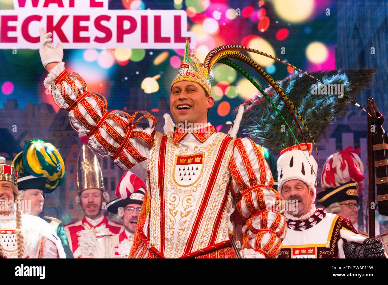 Cologne, Germany. 05th Jan, 2024. Prince Sascha is standing on the ...