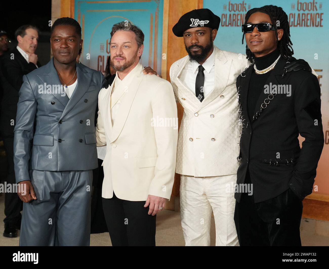 Los Angeles, USA. 09th Nov, 2022. (L-R) David Oyelowo, James McAvoy ...
