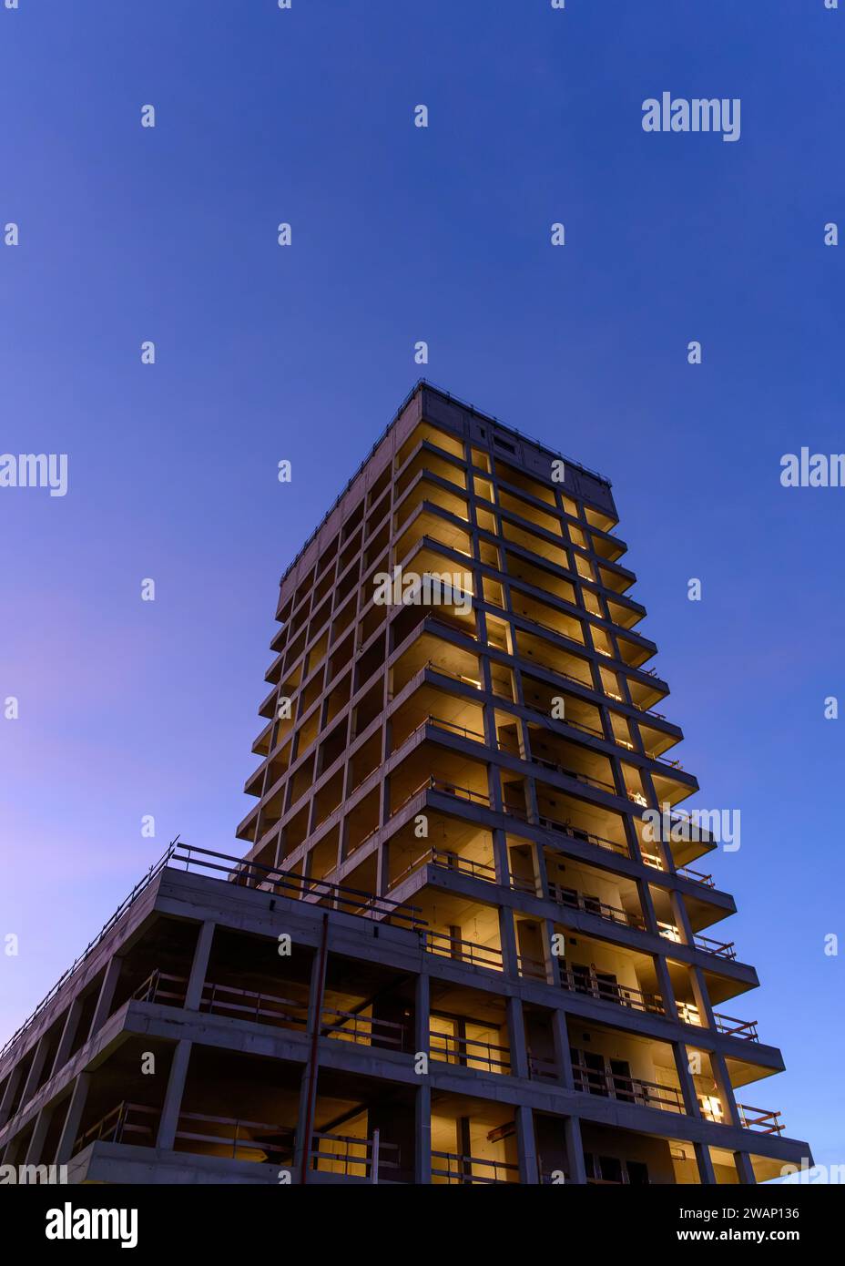 Concrete shell unfinished construction hi-res stock photography and ...