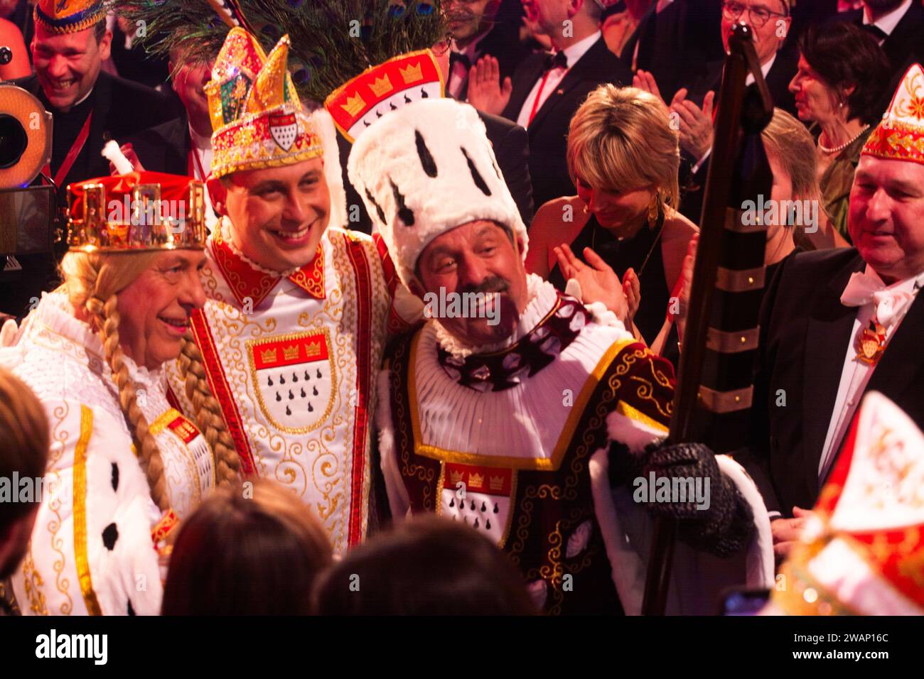 Cologne, Germany. 05th Jan, 2024. Jungfrau Frieda, Bauer Werner, and ...