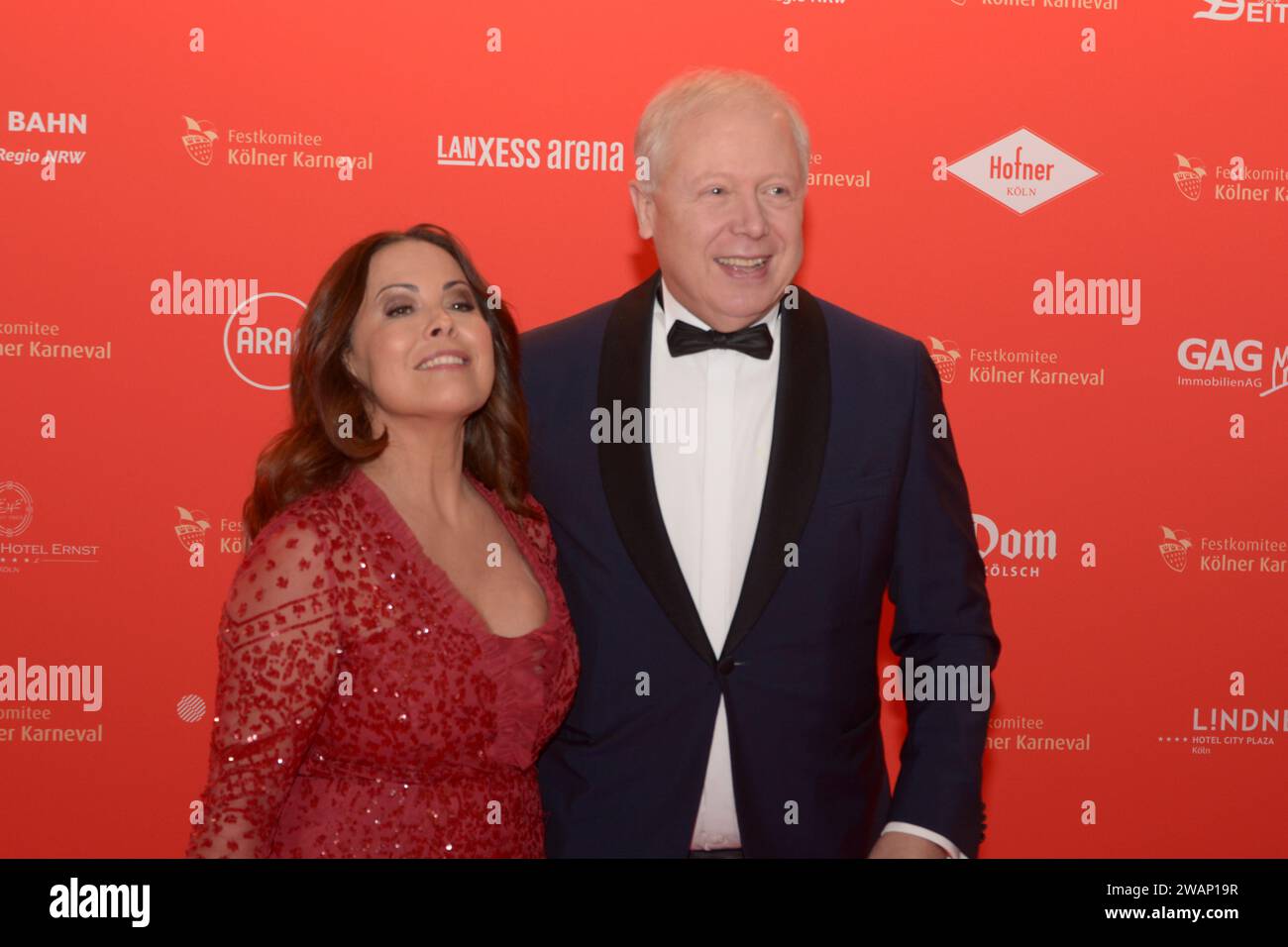 Cologne, Germany. 05th Jan, 2024. Tom Buhrow and his wife Sabine Stamer ...