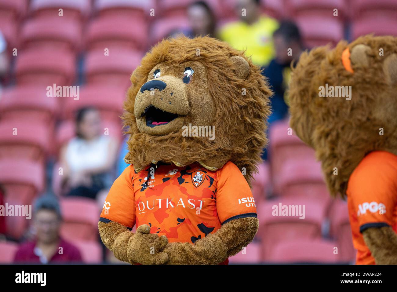 Brisbane roar mascot hi-res stock photography and images - Alamy