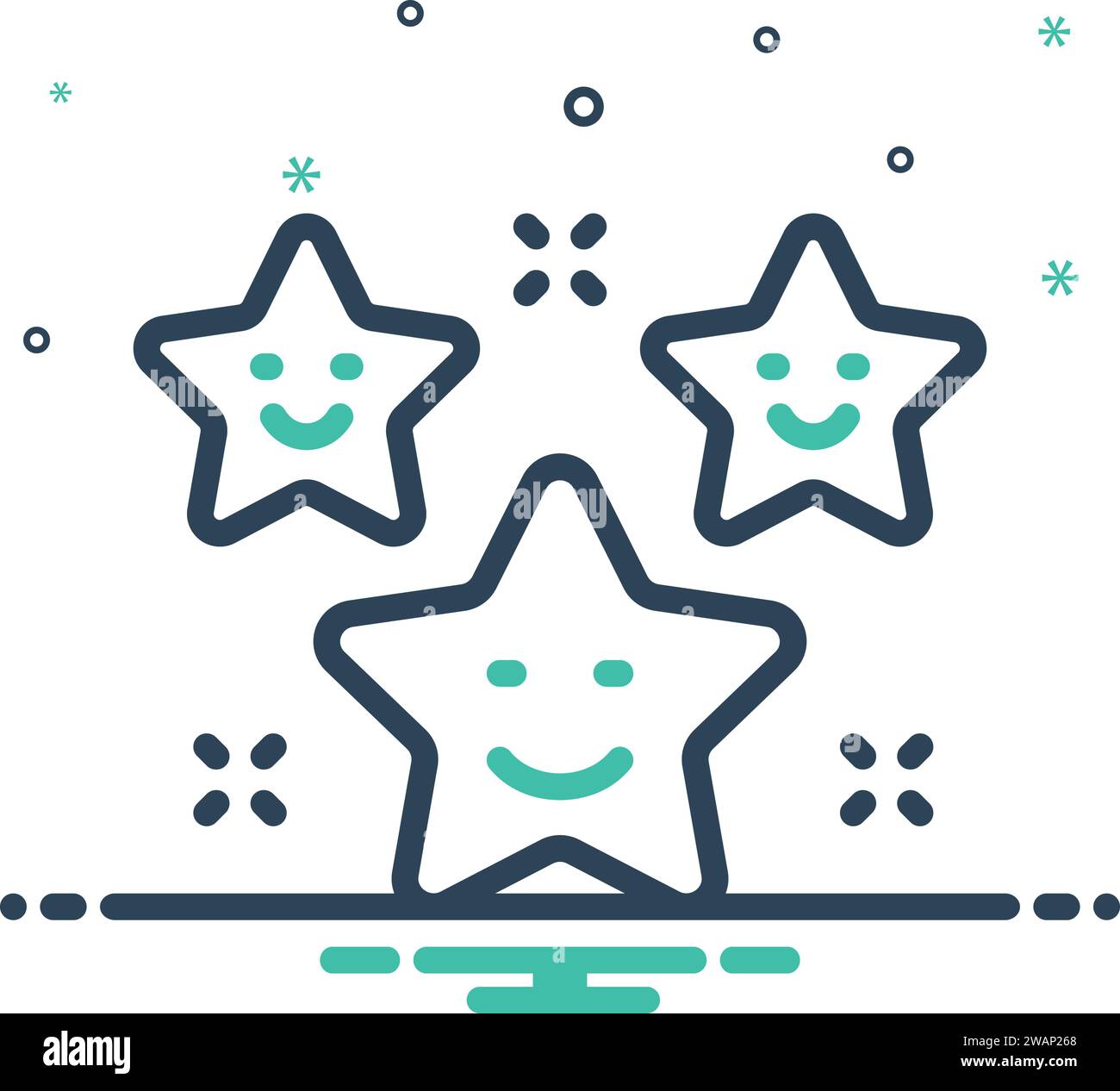 Star rating emoji hi-res stock photography and images - Alamy