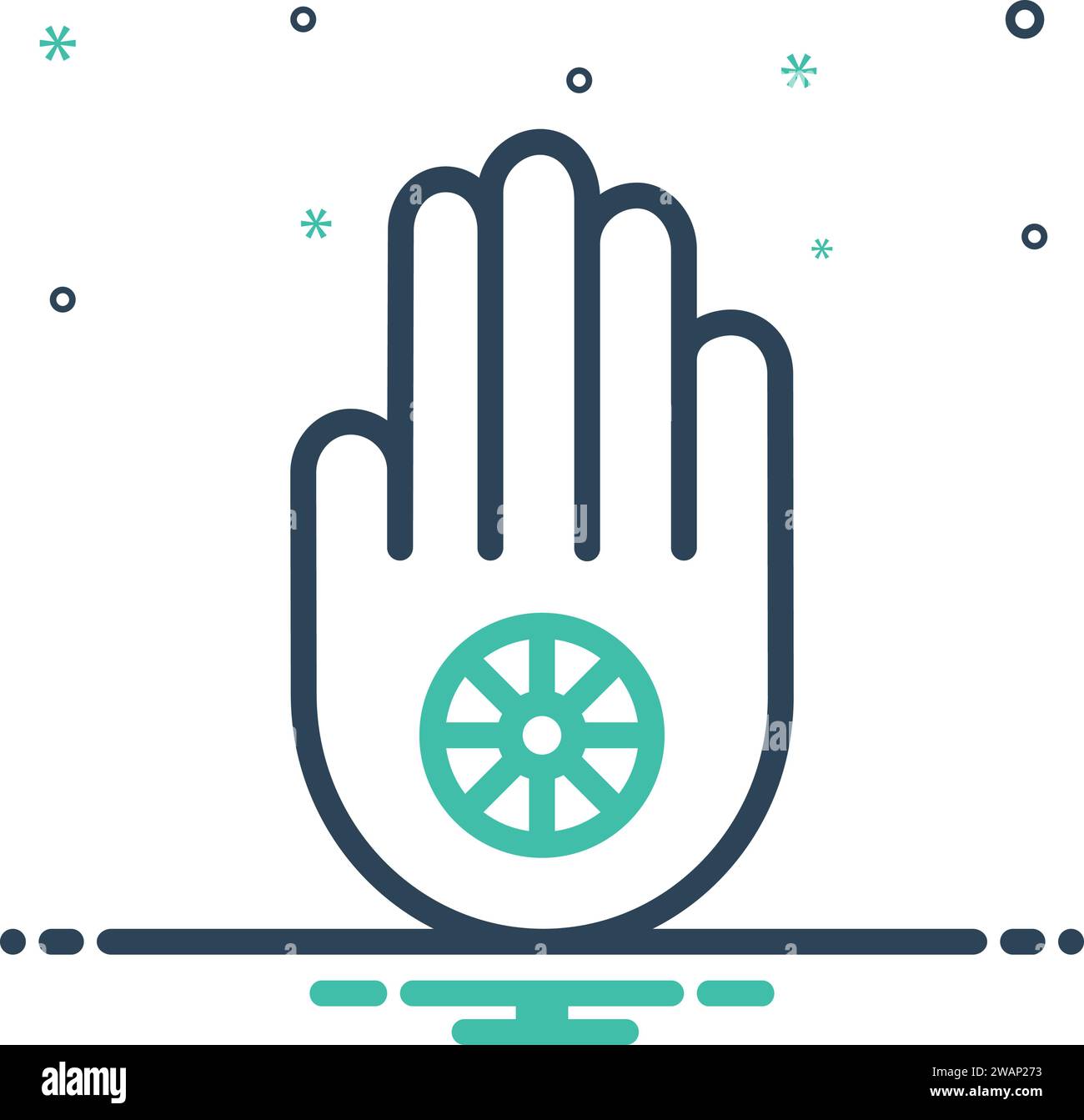 Karma Stock Vector Images - Alamy