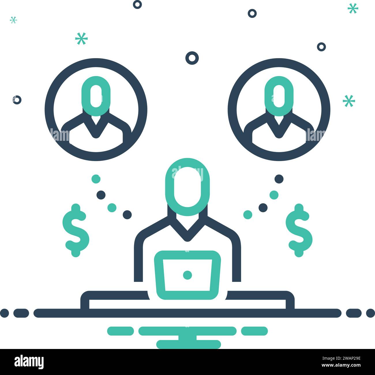 Icon for referral,people Stock Vector Image & Art - Alamy