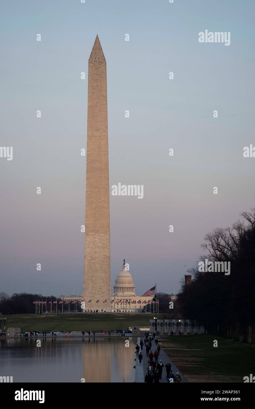 Washington, USA. 6th Jan, 2024. This photo taken on Jan. 5, 2024 shows ...