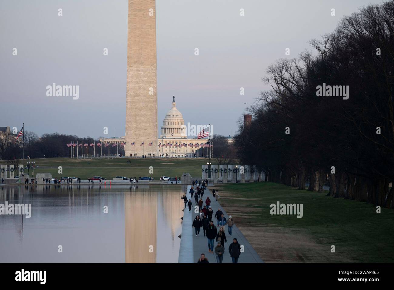 Washington, USA. 6th Jan, 2024. This photo taken on Jan. 5, 2024 shows ...