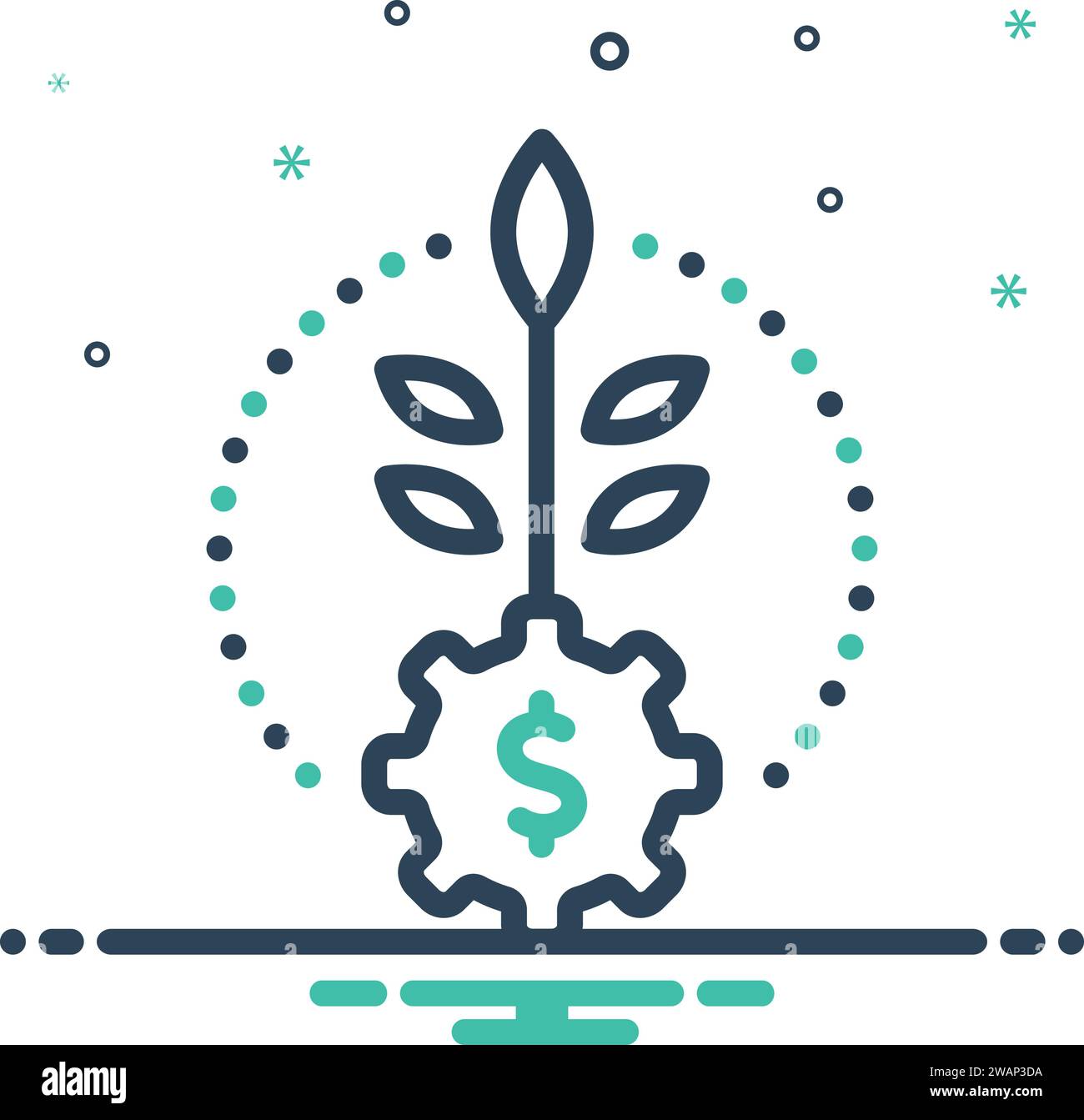 Development plant Stock Vector Images - Alamy