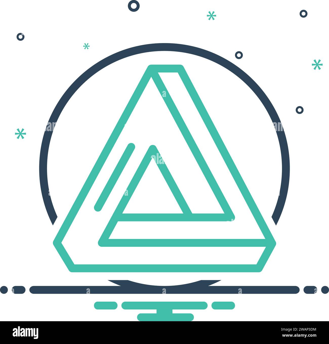 Delta icon Stock Vector Images - Alamy