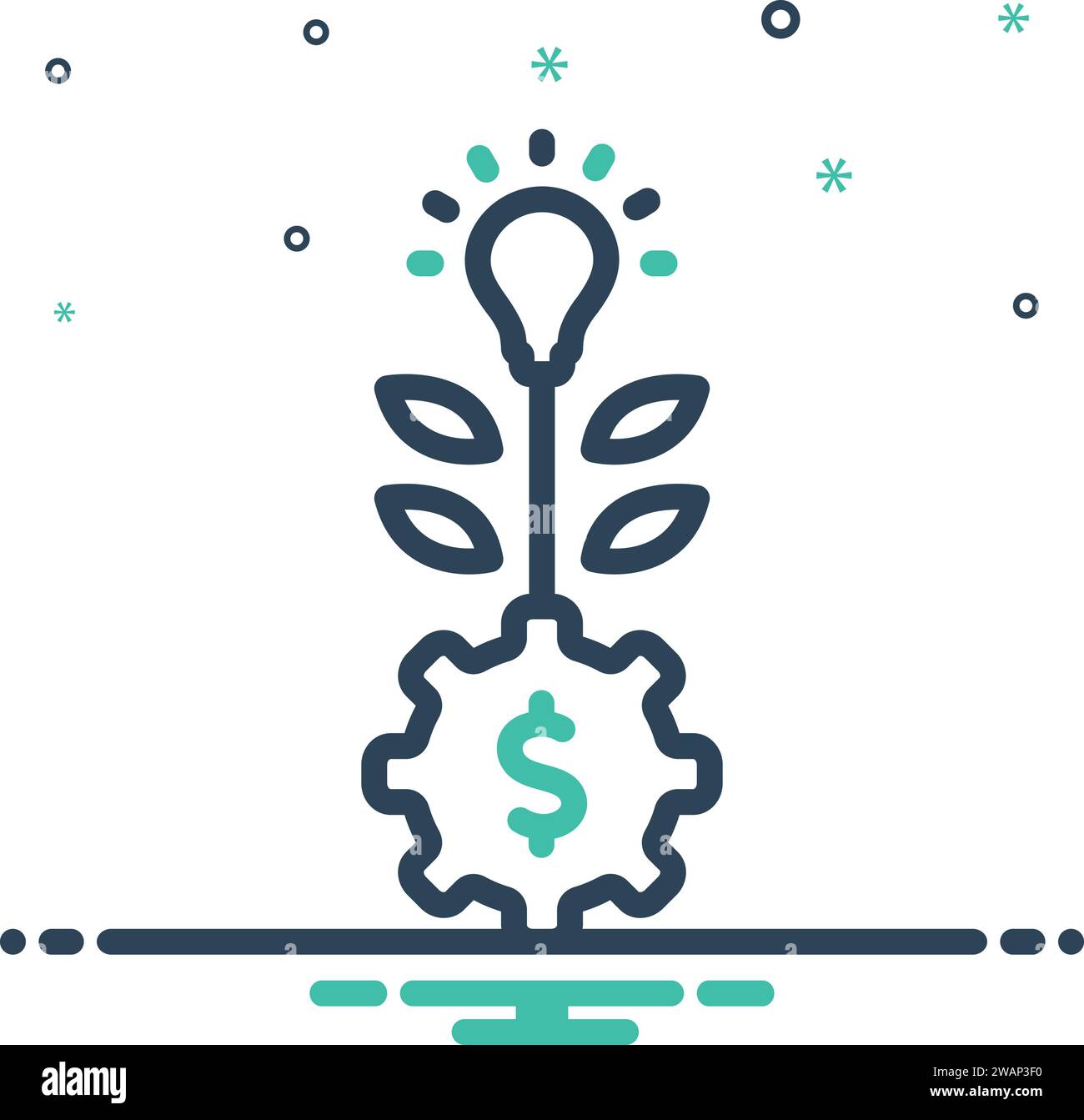 Development plant Stock Vector Images - Alamy