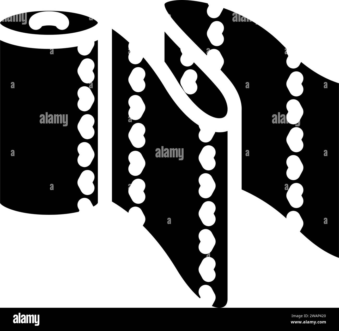 Unrolling paper Stock Vector Images - Alamy