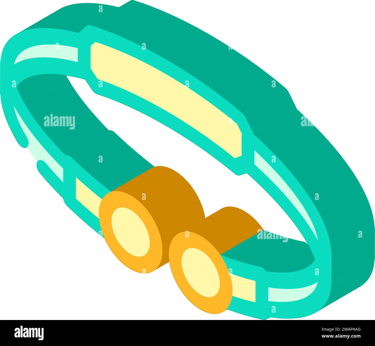 bangle jewelry isometric icon vector illustration Stock Vector Image ...