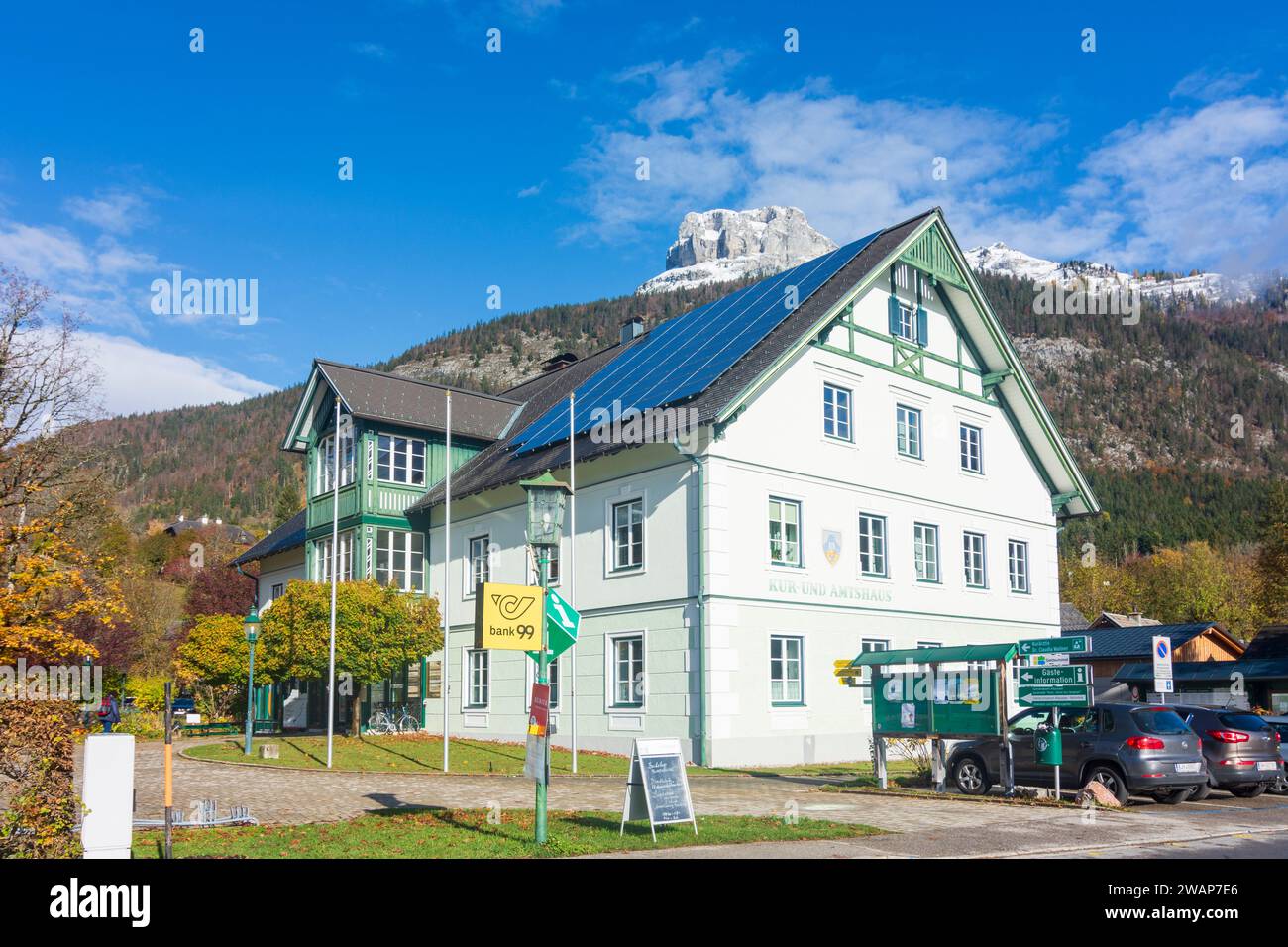 Kur und amtshaus spa and office building in ausseerland salzkammergut ...