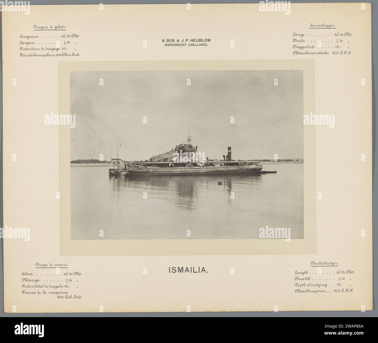 Ismailia, Henry Jacob, c. 1900 - c. 1910 photograph Emmerbaggermolen ...