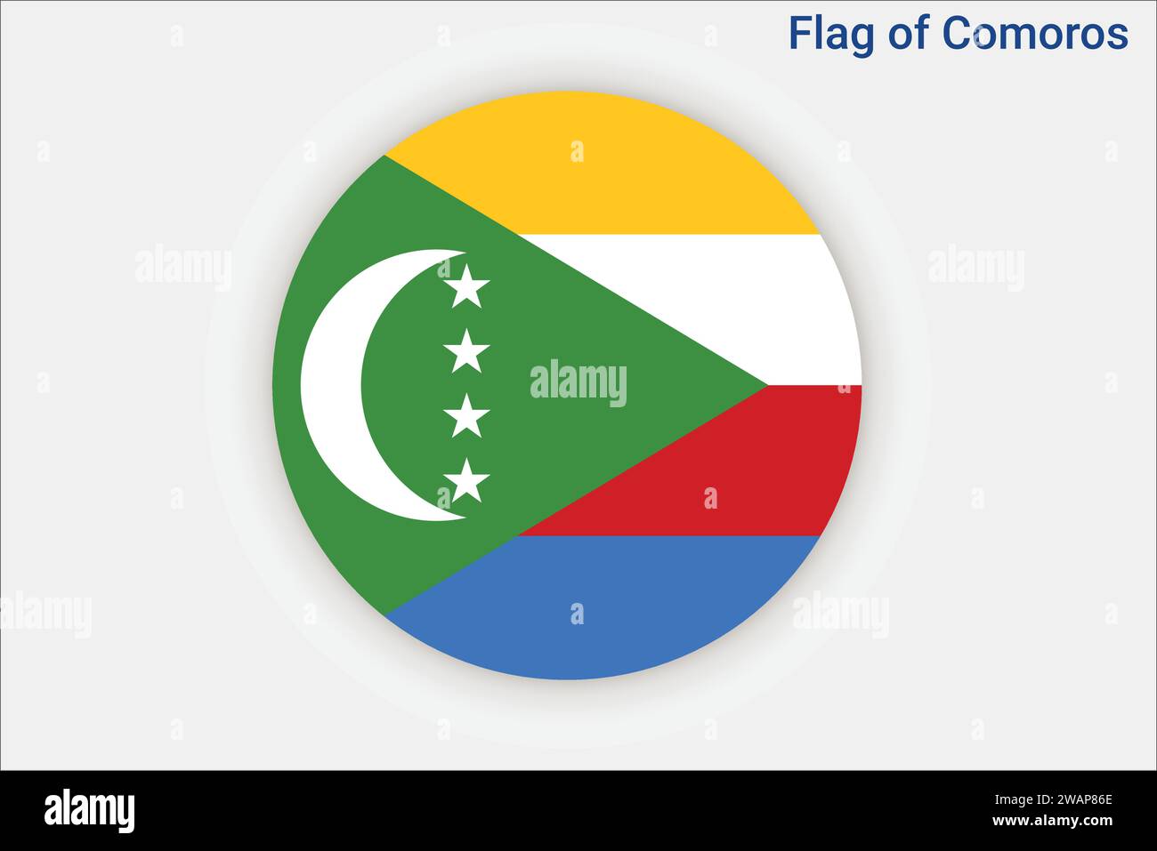 Union of the comoros Stock Vector Images - Alamy