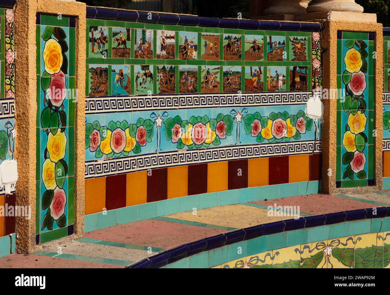 The Fontana Rosa garden by Spanish novelist Vicente Blasco-Ibañez ...