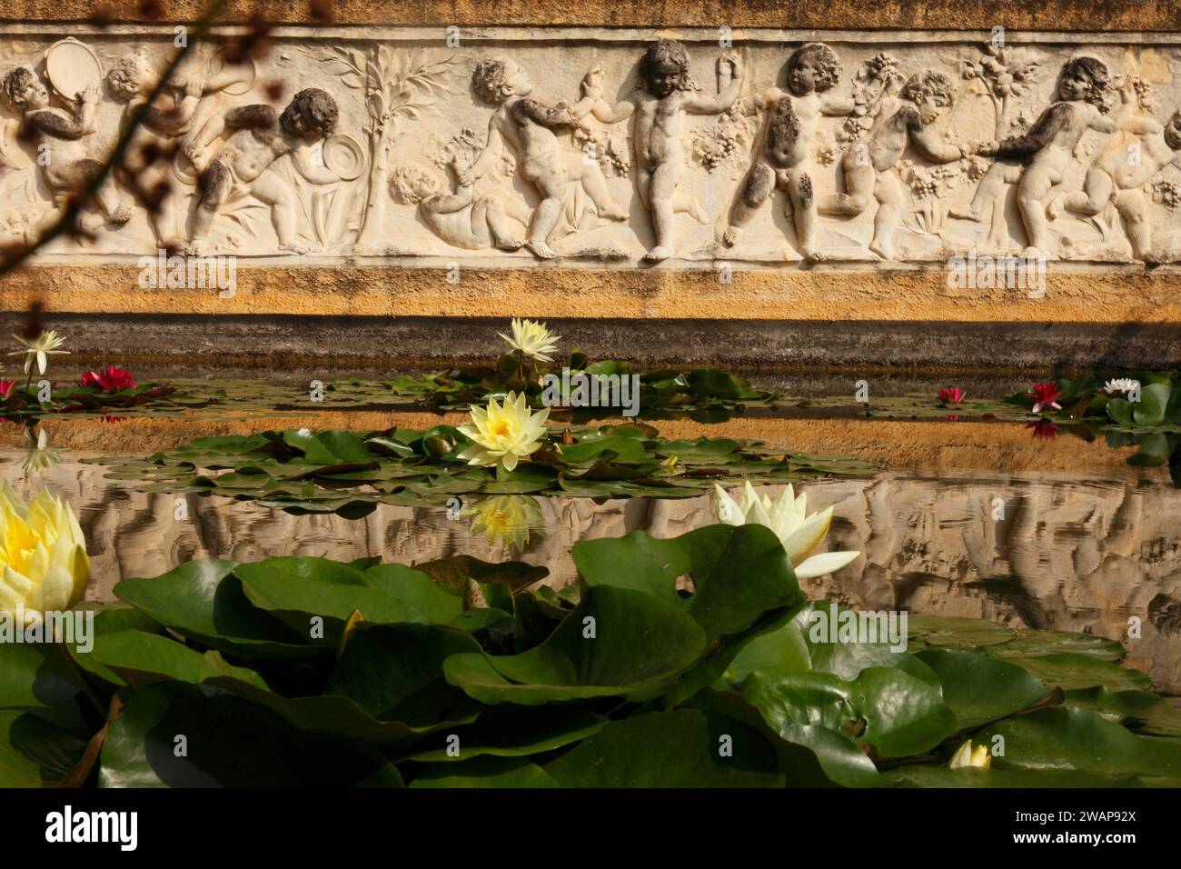 The Fontana Rosa garden by Spanish novelist Vicente Blasco-Ibañez ...
