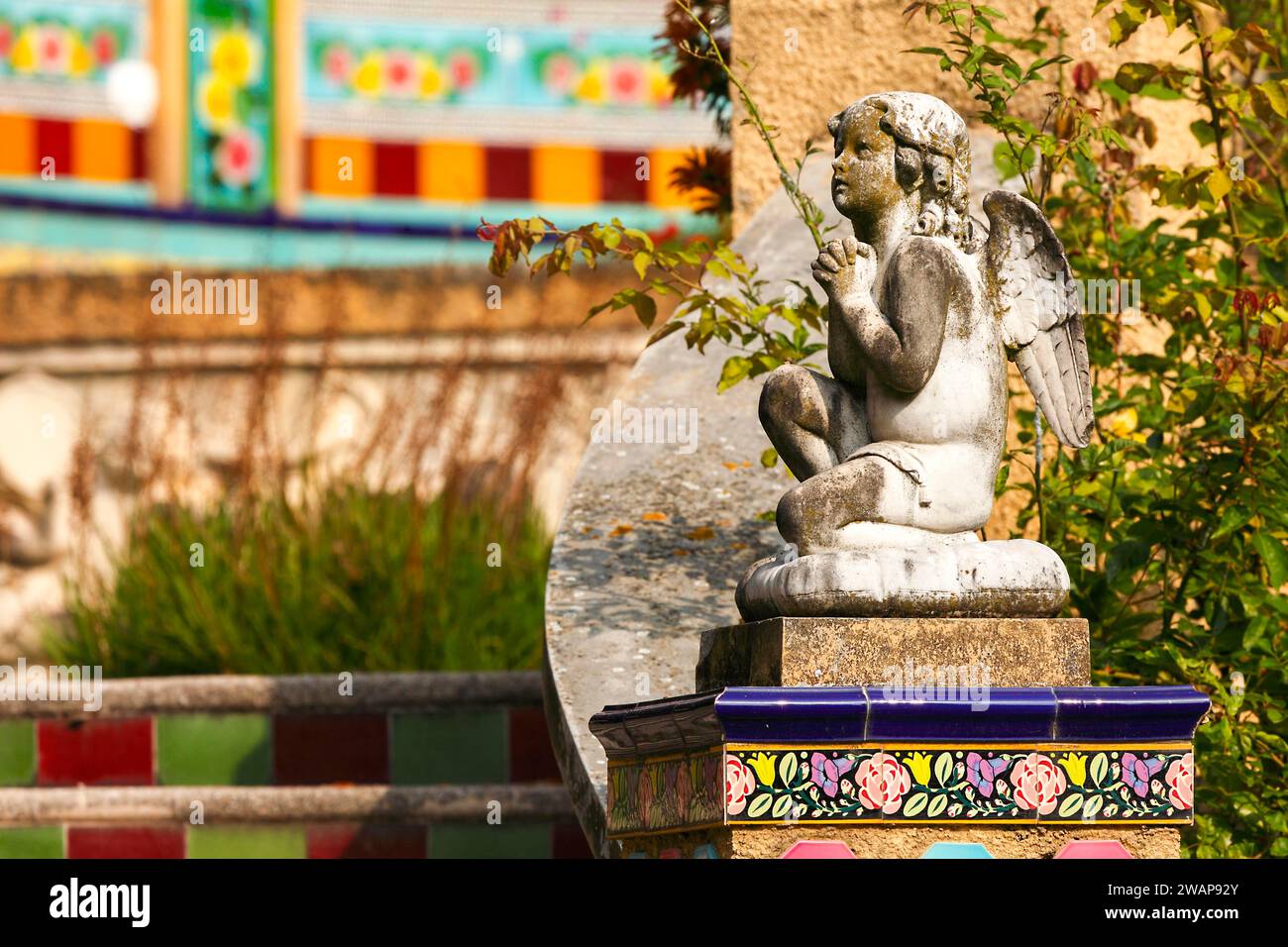 The Fontana Rosa garden by Spanish novelist Vicente Blasco-Ibañez ...